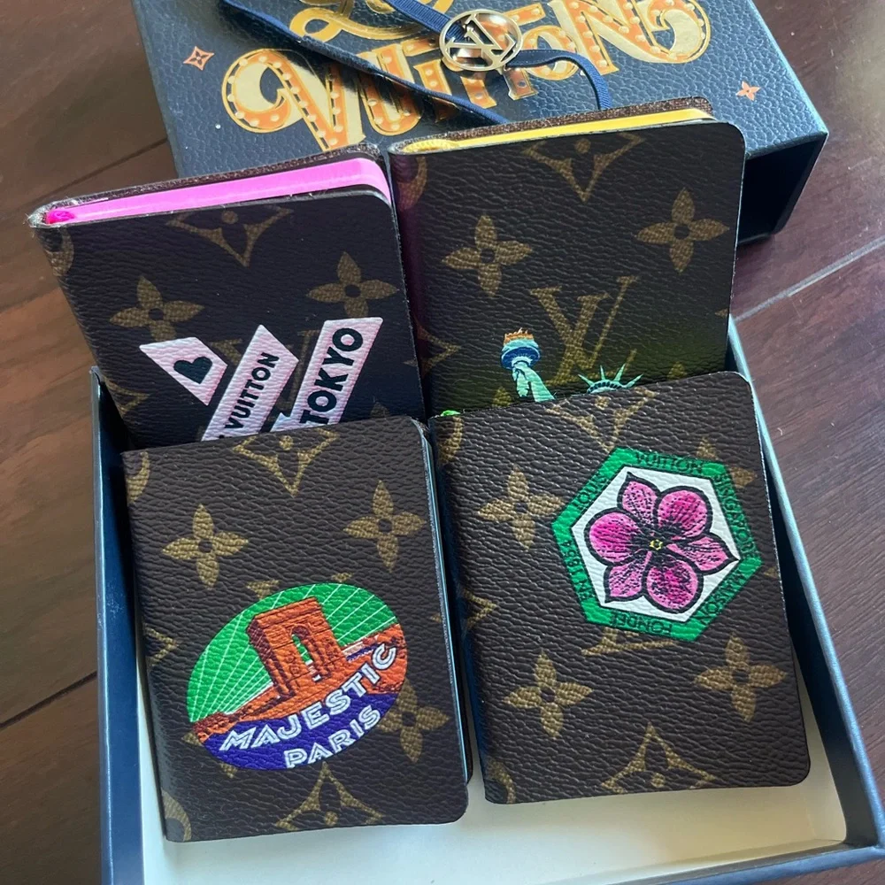 Louis Vuitton | Other | Louis Vuitton Monogram Mini Jules Notebooks ...